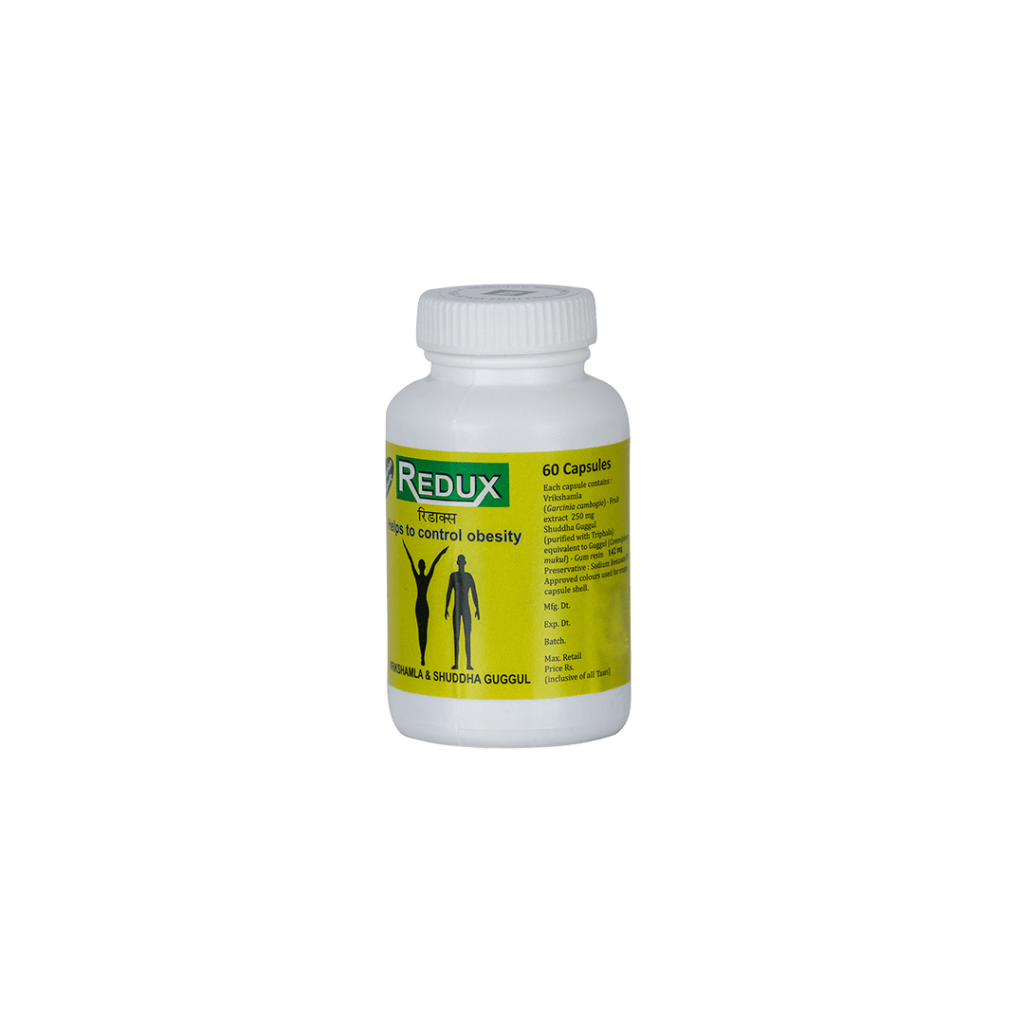 Online Ayurvedic Medicine for Obesity | Redux - 60 Capsules